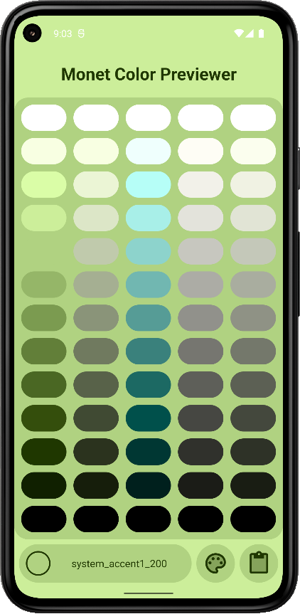 Material You Color Previewer
